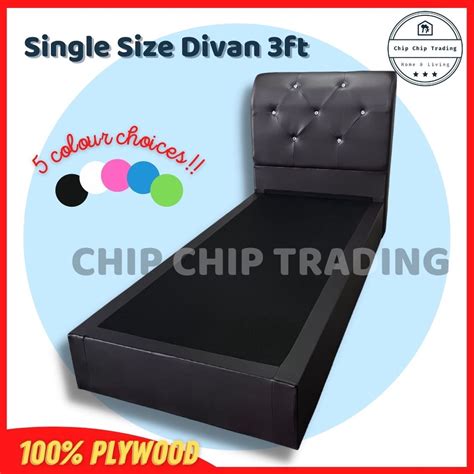 Katil Divan Single Tilam Bed Frame Bed Base Katil Single Bed Murah Single Bed Frame Divan Single