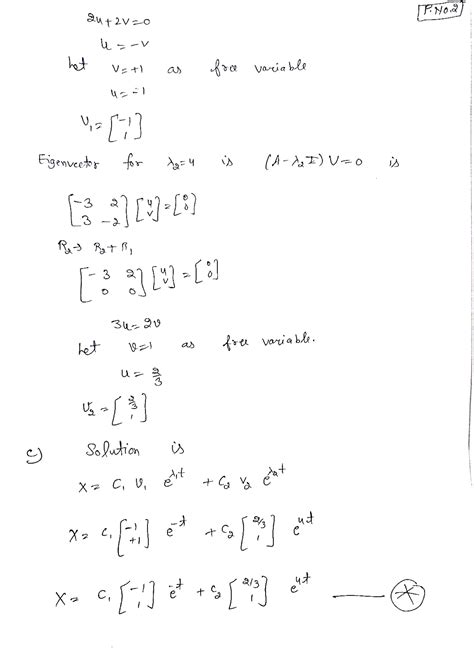 [solved] Problem 4 25 Points For The Following System Of Differential Course Hero