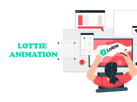 lottie json web animation of your icons infographics and explainers