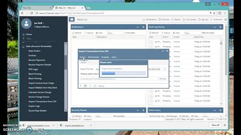 import invoices from a csv file youtube