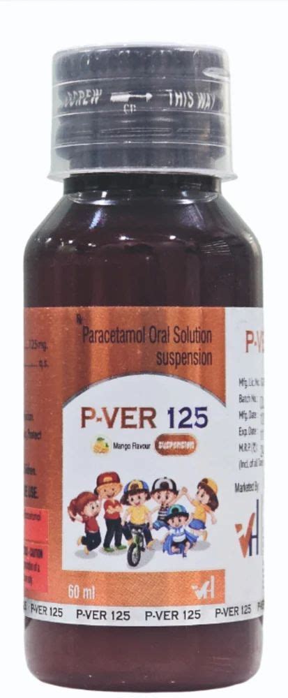Paracetamol Oral Solution Suspension 125mg At ₹ 248bottle In Paracetamol Oral Solution Suspension 125mg At ₹ 248bottle In