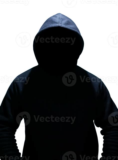 Man Wearing Jacket Hoodie In Anonymous Hacker Theme 12620235 Png