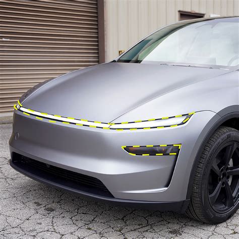 Headlight Protection Ppf For Tesla Model Y Juniper Refresh Tesbros