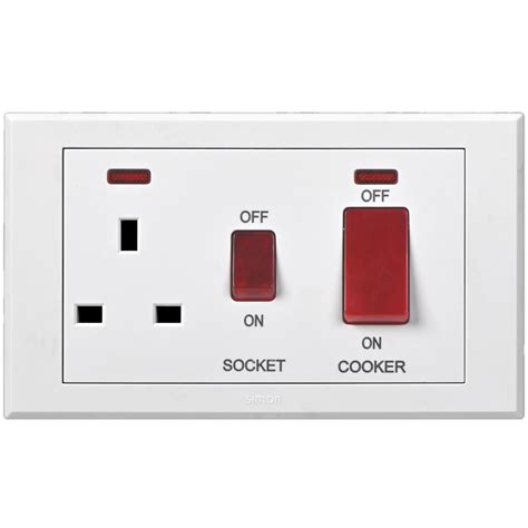 13a Bs Socket And 45a Dp Switch Istco
