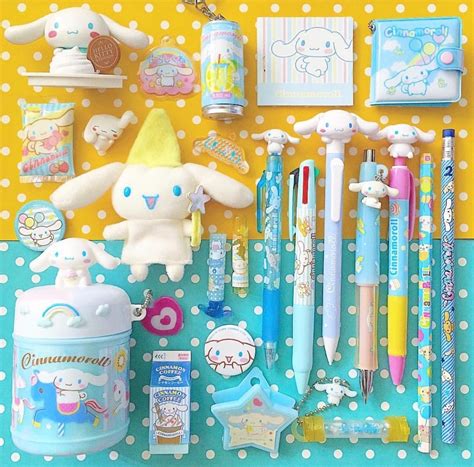 Sanrio Hello Kitty Stickers And Magnets Collage Cinnamoroll