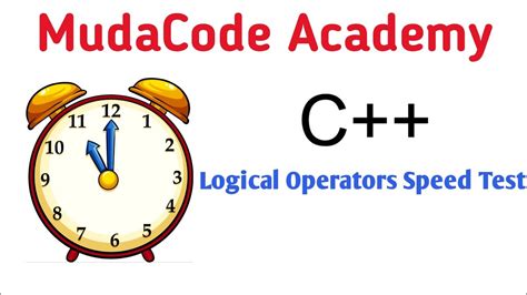 C Logical Operators Speed Experiment Dev C Speed Youtube