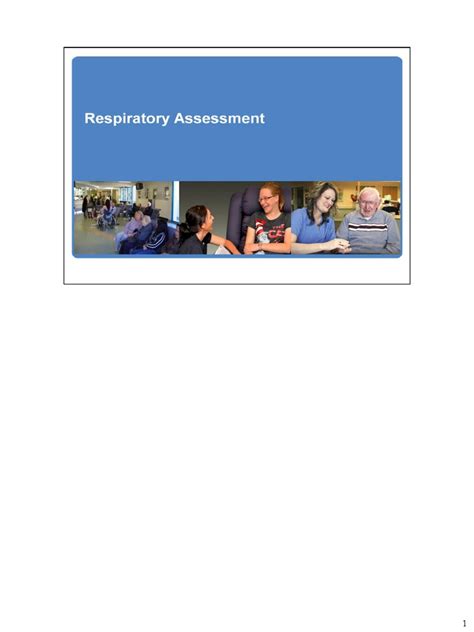 13 Cin Respiratory Assessment Notes Pdf Pdf