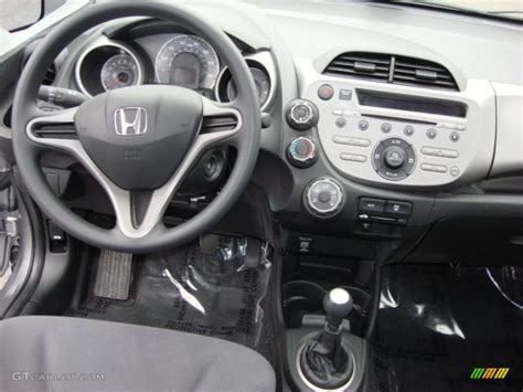 2010 Honda Fit Standard Fit Model Gray Dashboard Photo 46759029