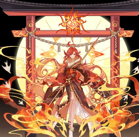 Mavuika Genshin Impact Drawn By Coldeye Danbooru