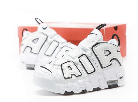Nike Uptempo White Женские кроссовки Найк Аптемпо в белом цвете купить ...