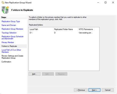 Review The Summary Before You Create The Replication Group