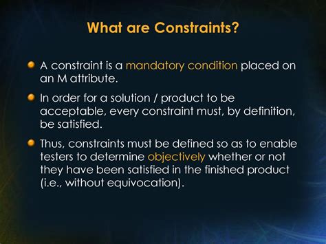 Gandw Chapter 16 Constraints Software Specification Lecture Ppt Download