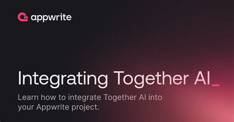 Integrating Together Ai Docs Appwrite