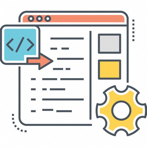 Code Custom Custom Code Implementation Custom Coding Implementation Programming Icon