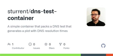 GitHub Sturrent Dns Test Container A Simple Container That Packs A DNS Test That Generates A