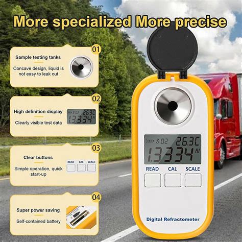 5 In 1 Urea Def Tester Coolant Refractometer Fruugo Uk