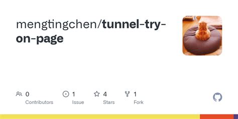 Github Mengtingchentunnel Try On Page