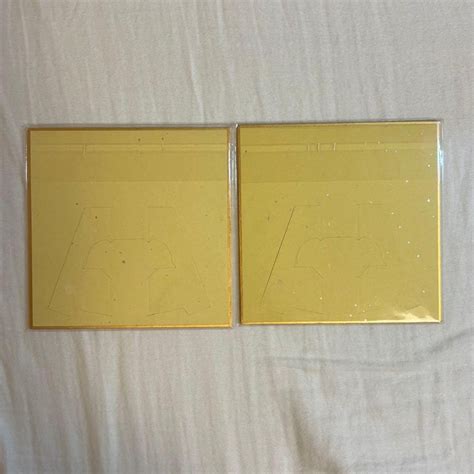 Haikyuu Complete Anniversary Signed Shikishi Boards Set Of 2 Ebay