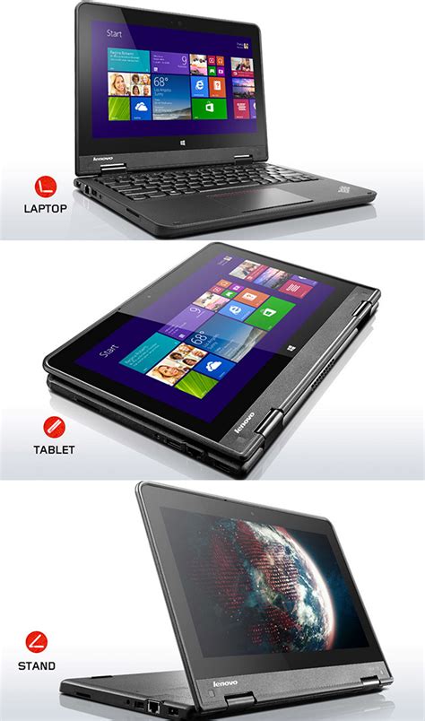 Lenovo Thinkpad Yoga 11e 116 Ultrabook Is Hybrid Laptop Tablet Get