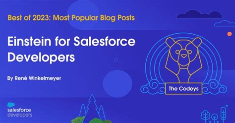 Salesforce Developers On Linkedin Einstein For Salesforce Developers