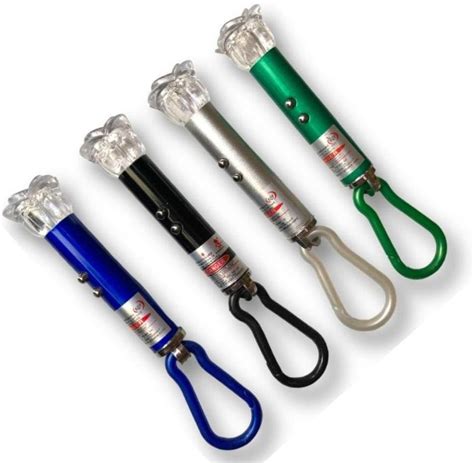 Black Battery Operated Round 4 In 1 Laser Pointer For Lighting At Rs