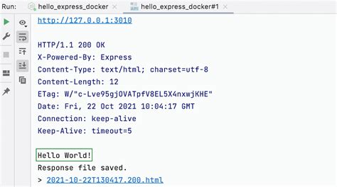 Node Js With Docker IntelliJ IDEA