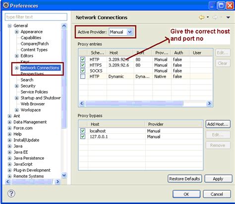 Configuring Proxy Settings In Eclipse Infallibletechie