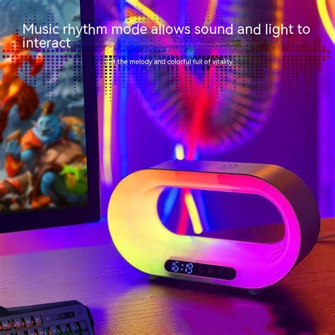 Multi Function 3 In 1 Led Night Light App Control Rgb Atmosphere Desk Visions Event Supply