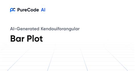 Build Great Kendouiforangular Bar Plot Components Faster Using Ai Tools
