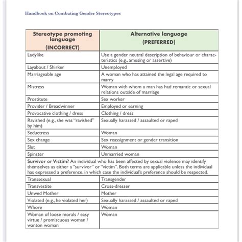 Beyond Labels Supreme Courts 30 Page Handbook On Overcoming Gender Stereotypes JFW Just For