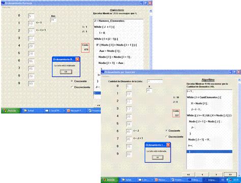 Aplicaciones Que Simulan Los Algoritmos De Ordenamiento Bubble Y Quicksort Download