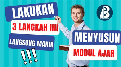 Langkah Mudah Menyusun Modul Ajar YouTube