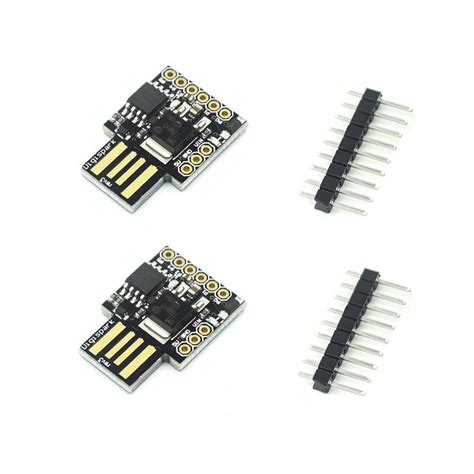 2 Placas De Desarrollo Micro Usb Generales Compatibles Con Attiny85