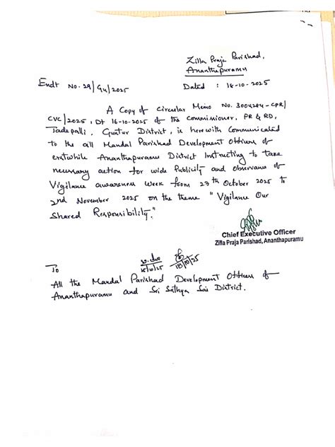 Vigilance Awareness Week Pdf