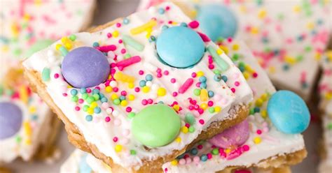 Easter Crack Candy Saltine Bark Foodtalk