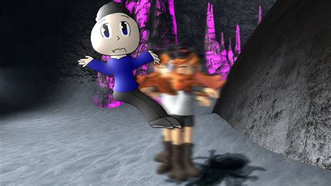 Elliott Levitating Next To The Meggy Drill Gmod By