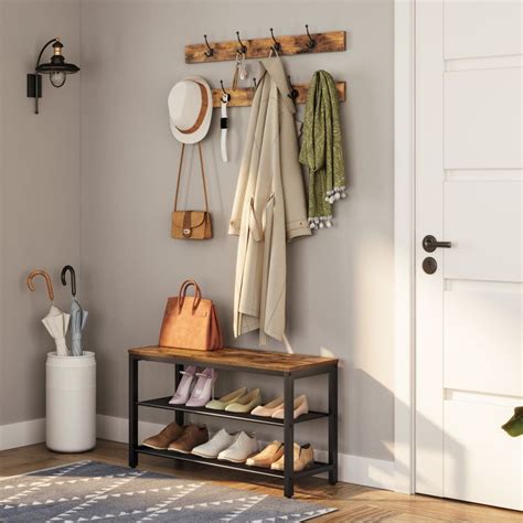 Wholesale Bshr7501z Coat Rack Shoe Bench Set From China Supplier And