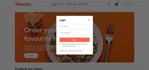 GitHub Mshandev Food Delivery Tomato Is The MERN Stack Powered Food Ordering Website That