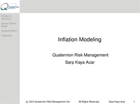 Pdf Inﬂation In Implementation Inﬂation Modeling · Pdf Fileinﬂation