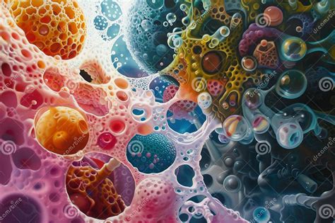 Vibrant Digital Art Depicting A Colorful Abstract Representation Of