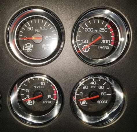 Kenworth Smart Gauge Kit Pyrometer Exhaust Temperature Namux1 Or Namux3