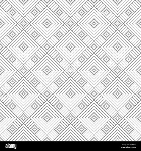 Seamless Pattern Modern Elegant Texture Regularly Repeating Traditional Geometrical Tiles With