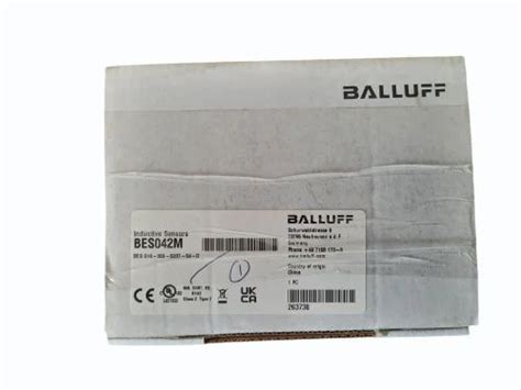 Balluff Proximity Sensor Bes 516 300 S337 S4 D Bes042m 24 V Pnp At