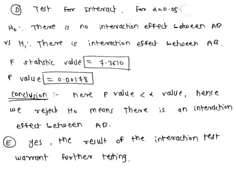 The Partially Completed Anova Table For A 3x4 Factorial Experiment With