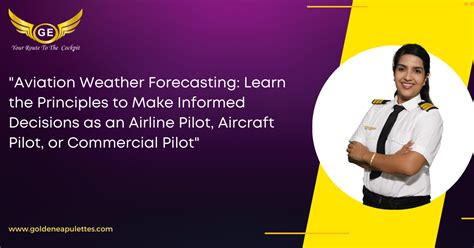 Aviation Weather Forecasting Learn The Principles To Make Informed Decisions As An Airline