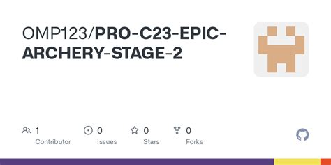 Github Omp123pro C23 Epic Archery Stage 2
