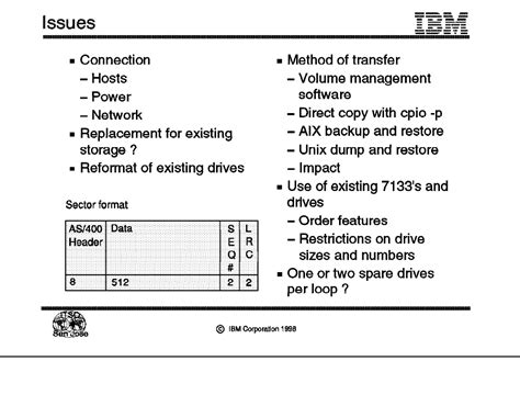Issues IBM Versatile Storage Server Book