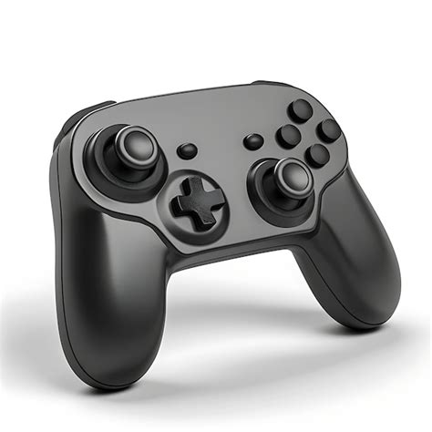 Premium Photo Game Controller 3d Render With Modern Design And Black Premium Photo Game Controller 3d Render With Modern Design And Black