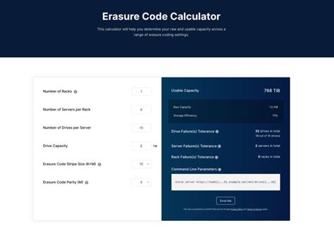 minio on linkedin minio s erasure code calculator is one of the most