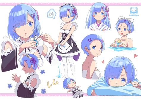 Anime Ero Swim Rem Re Zero Anime Ero Re Zero Kara Hajimeru Isekai